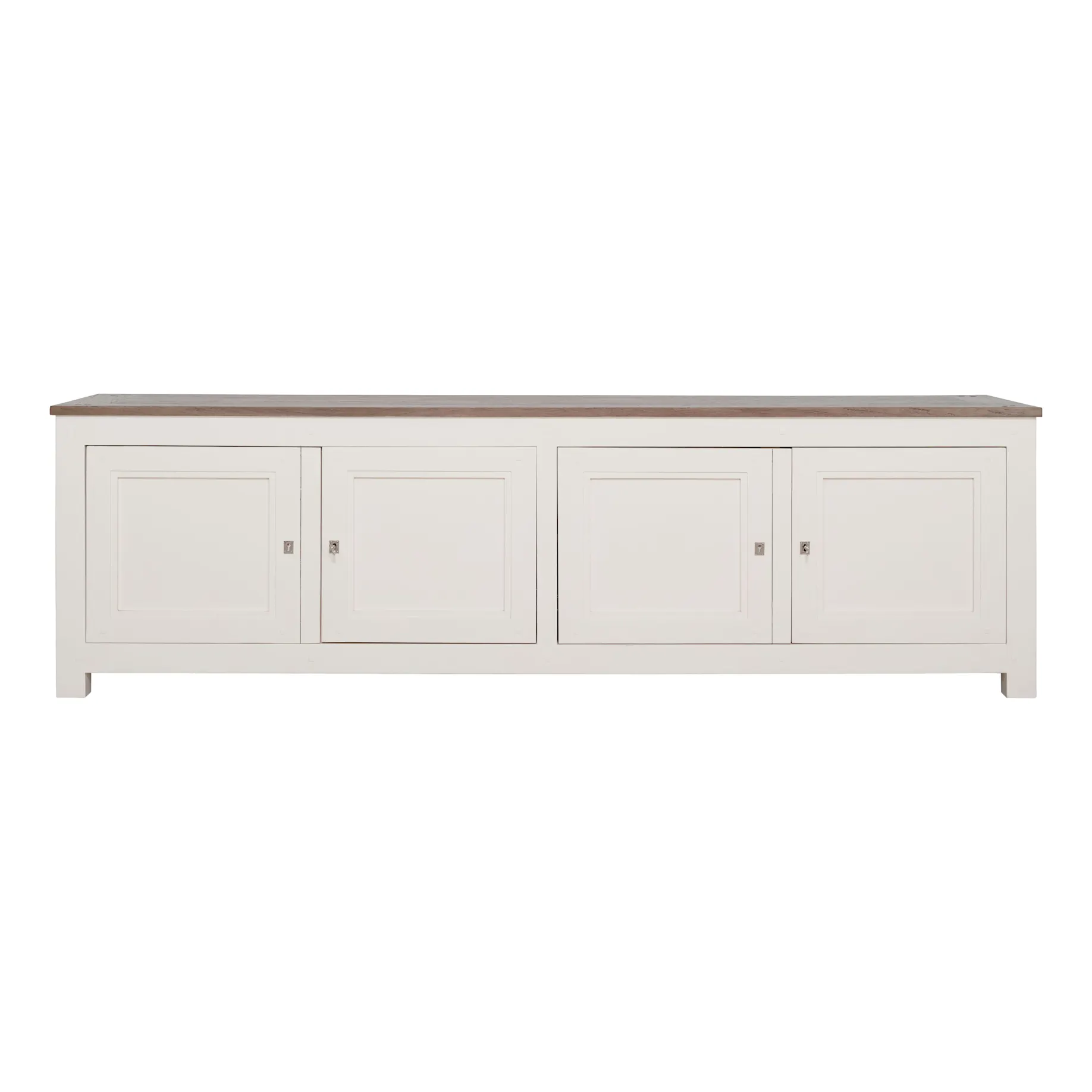 White Timber TV Units