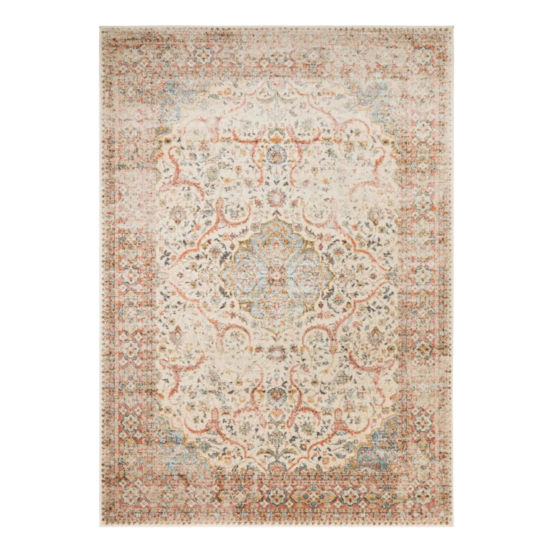 Fabric Rectangle Floor Rugs