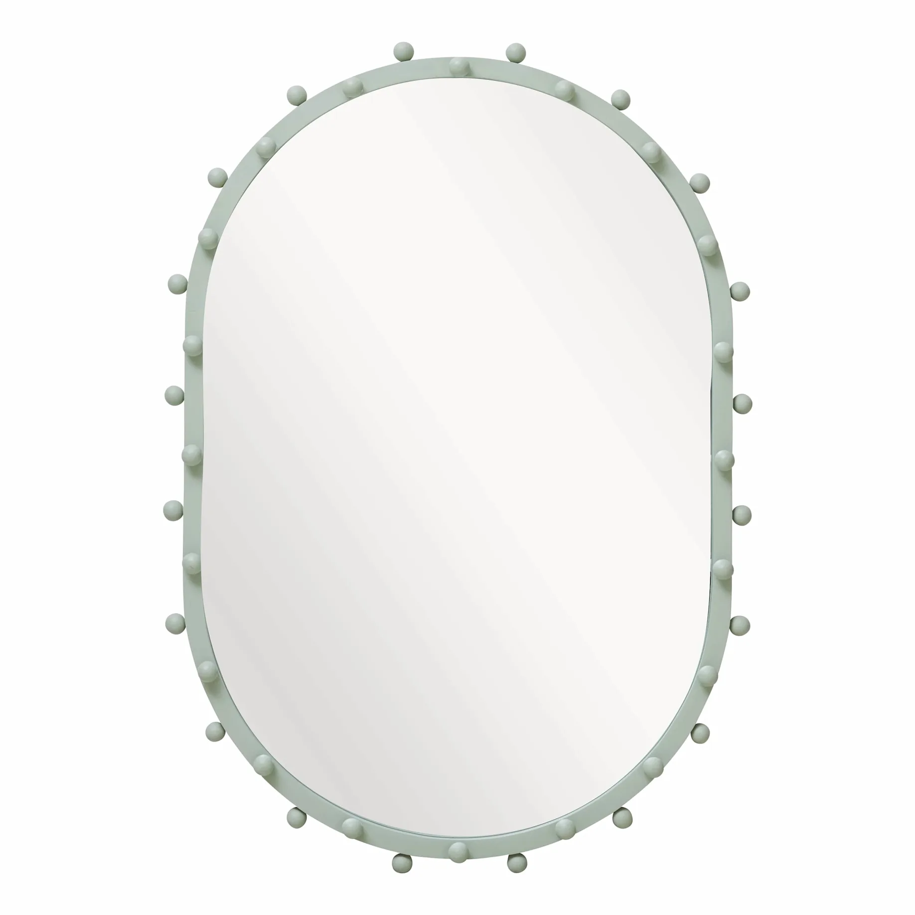 Timber Oval Mirrors