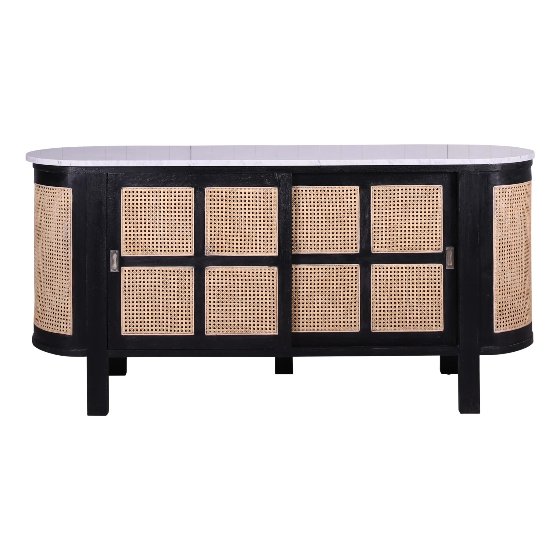 White Rattan/Wicker Buffets and Sideboards