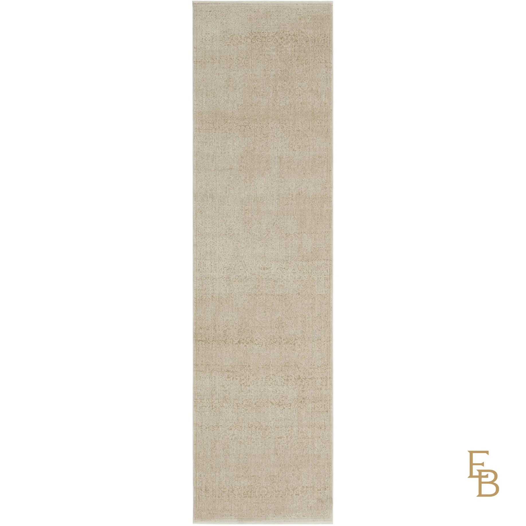 Beige Fabric Floor Rugs